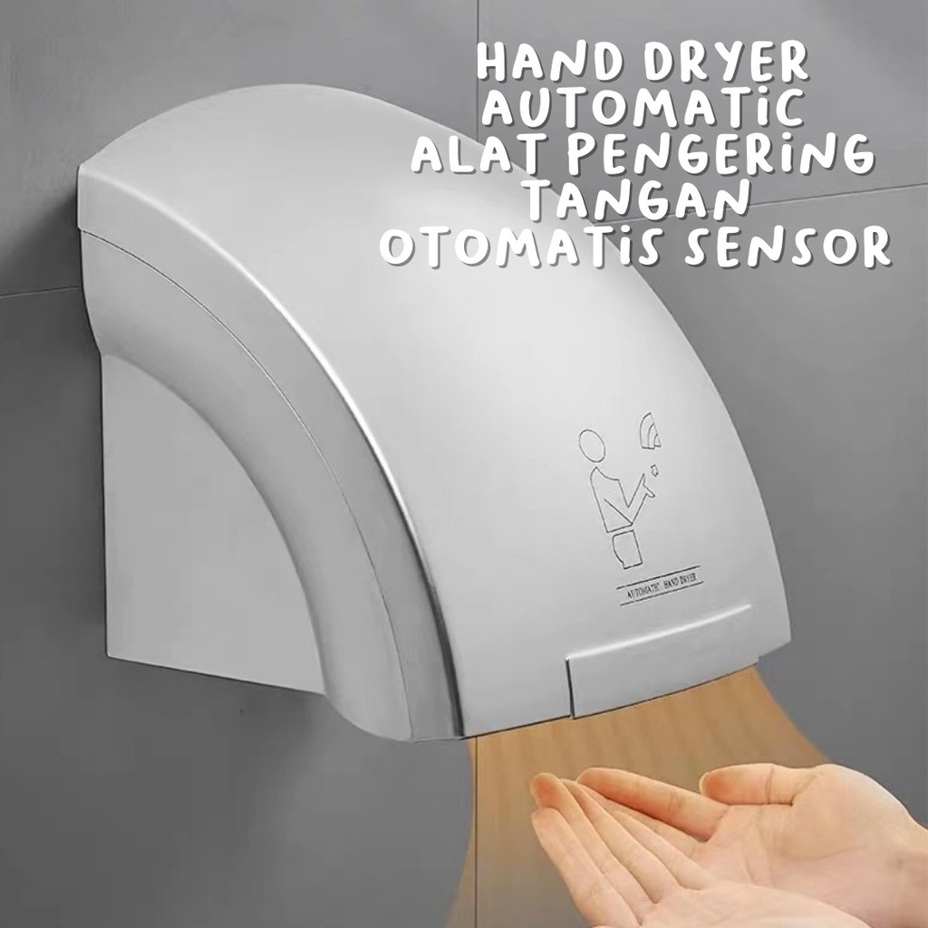 Jual HAND DRYER AUTOMATIC ALAT PENGERING TANGAN OTOMATIS SENSOR ...
