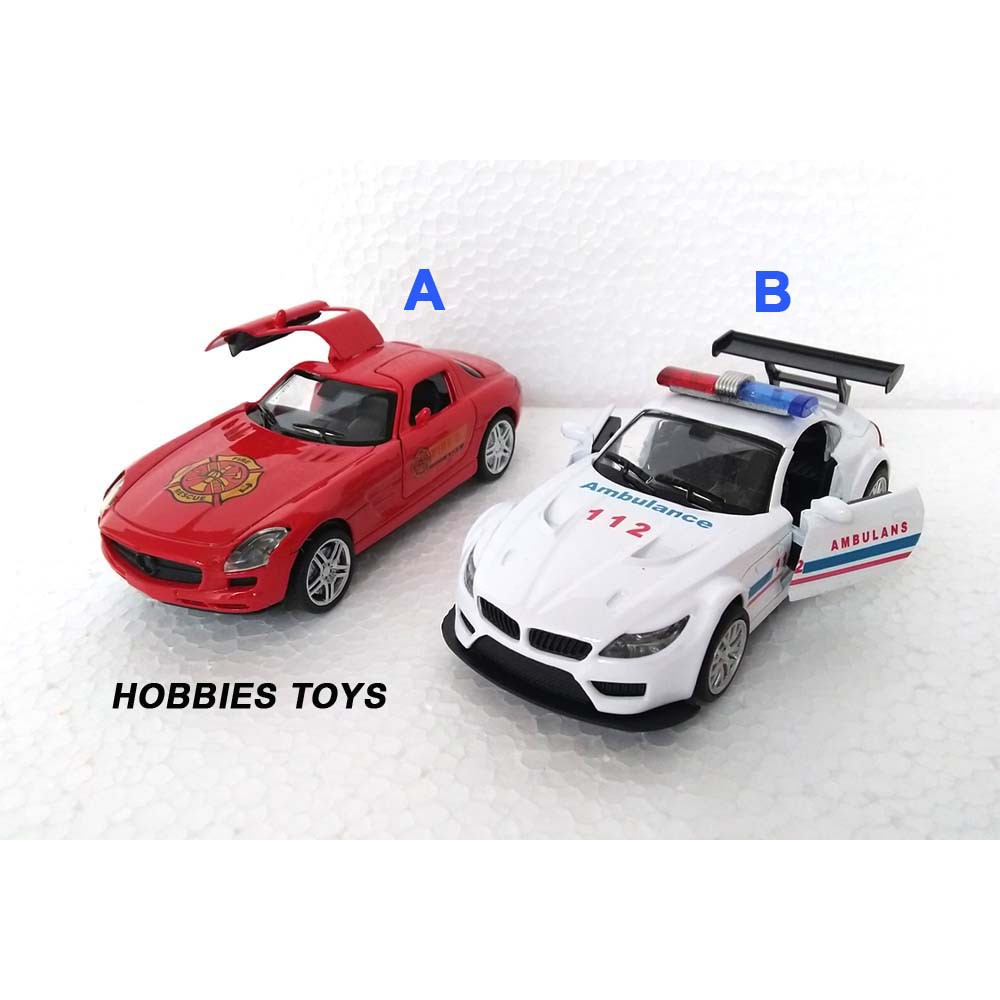 Jual Diecast QHT CAR 1:32 (open door + pullback + sound + light ...