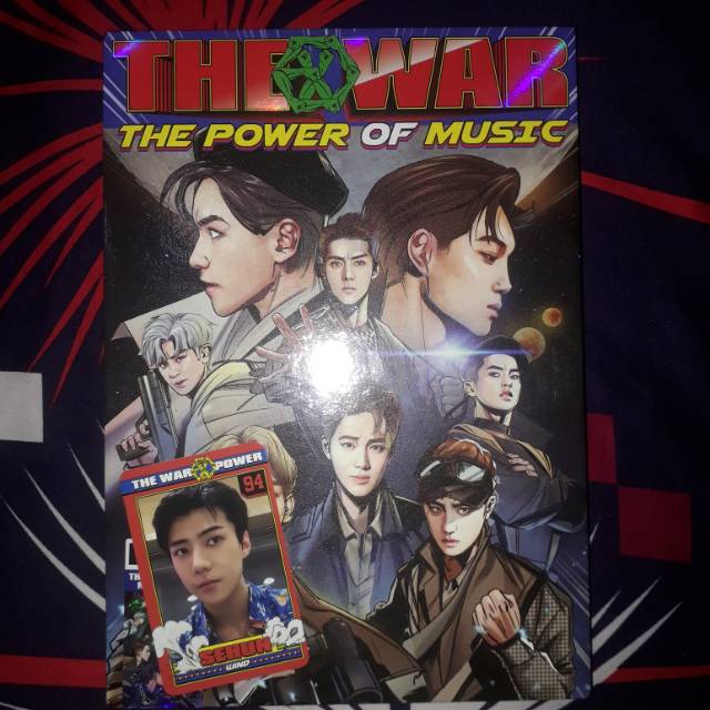 Jual EXO - The War : The Power of Music [Korean ver.] EXO REPACKAGE ALBUM 1ST PRESS SEHUN ...