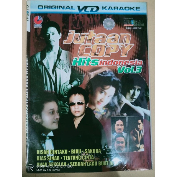 Jual VCD original jutaan copy hits Indonesia vol 3 | Shopee Indonesia