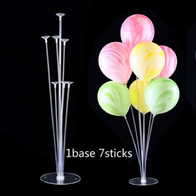 Jual 7 in 1 stick cup standing balon tiang balon standing balon untuk ...