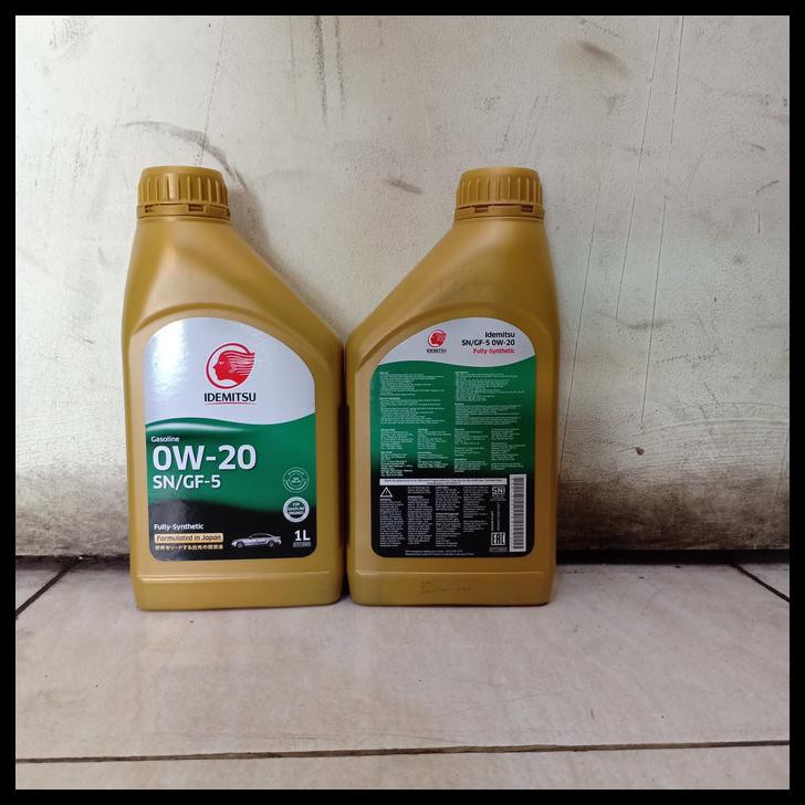 Jual Oli Mobil Idemitsu 0W20 0W-20 0-20 0/20 0W/20 Full Syn Kemasan 1 ...