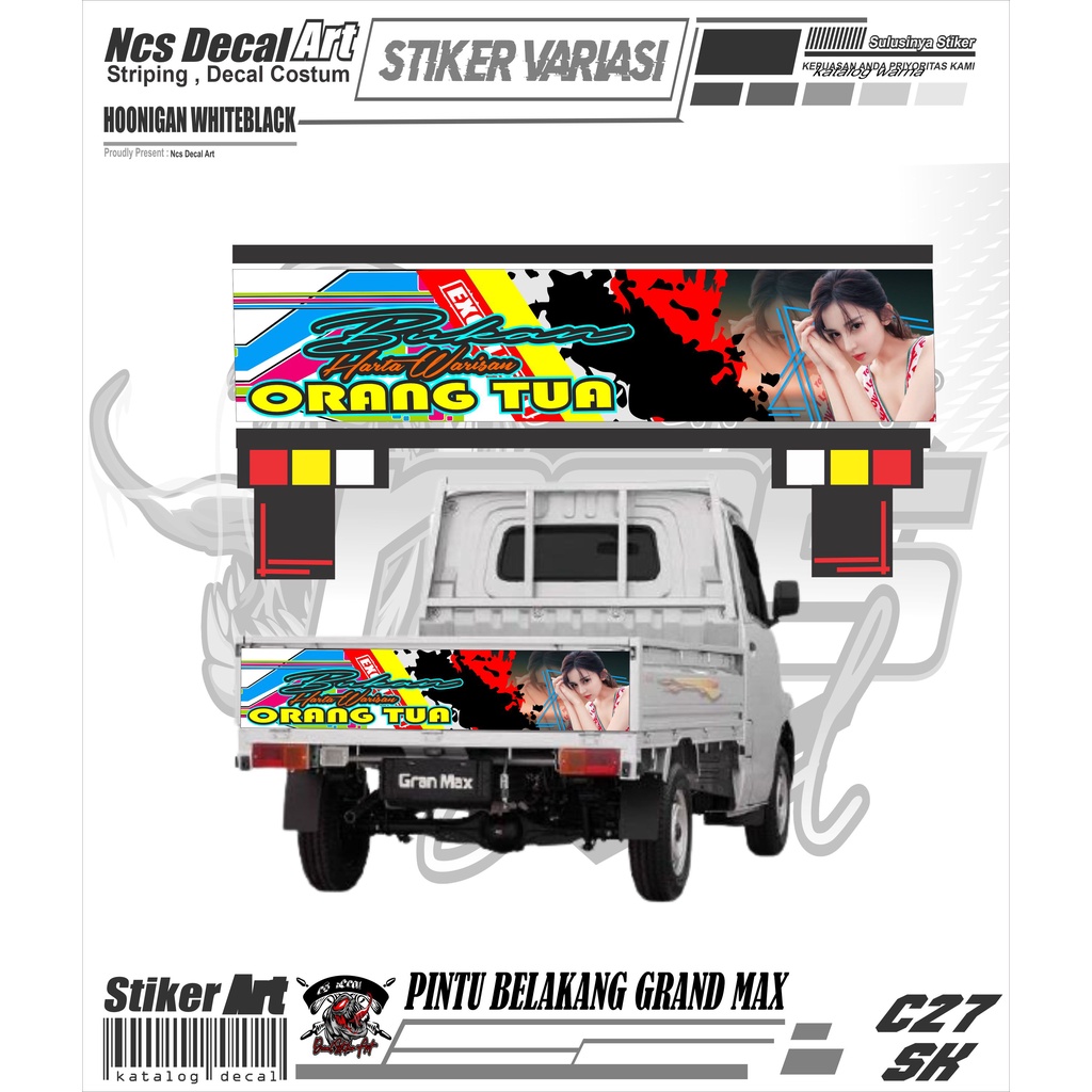 Jual stiker pintu belakang mobil grand max/l300/all carry stiker ... Jual stiker pintu belakang mobil grand max/l300/all carry stiker ...