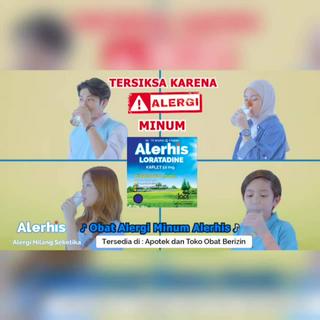 Jual Alerhis 10mg Lratadin Anti Alergi Rhinitin Bersin dan Gatal ...