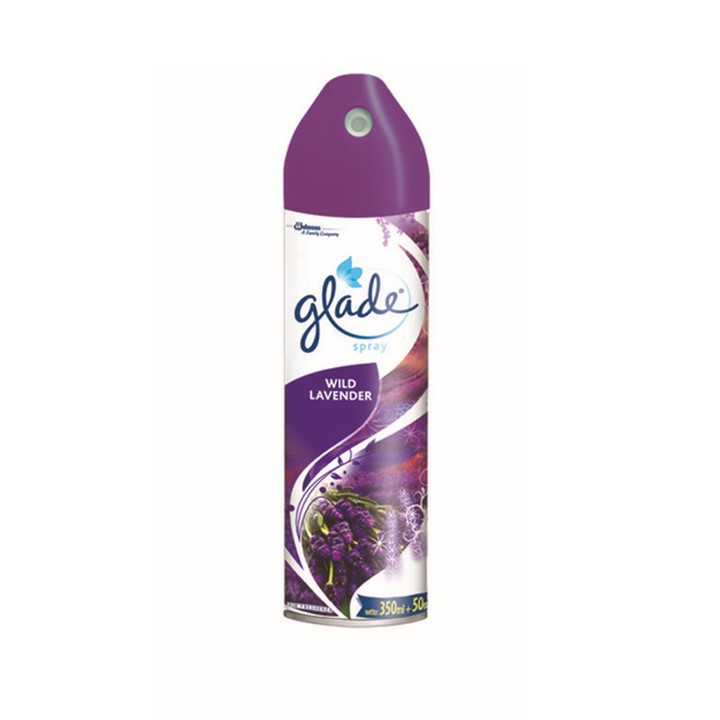 Jual Glade Aerosol Air Freshener Lavender 350 ml | Shopee Indonesia