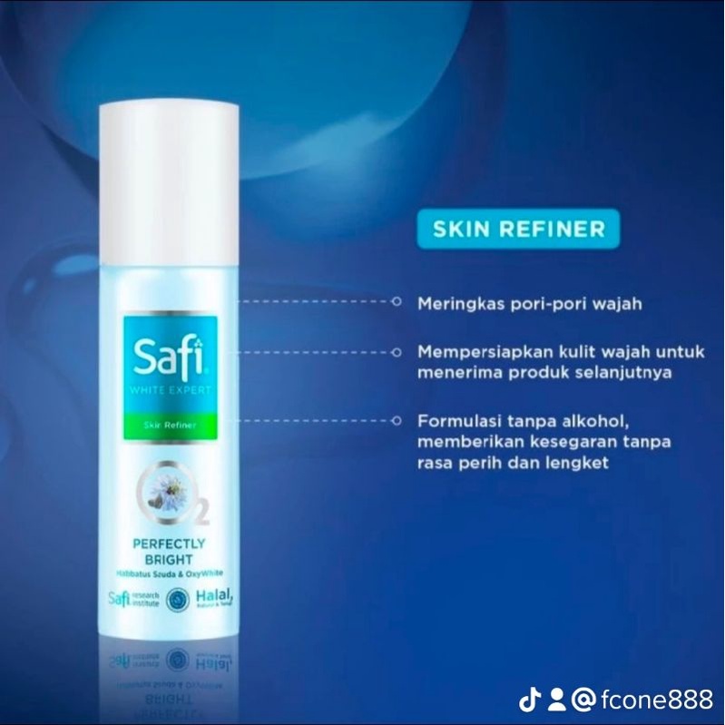 Jual Safi White Expert Skin Refiner 100ml | Shopee Indonesia