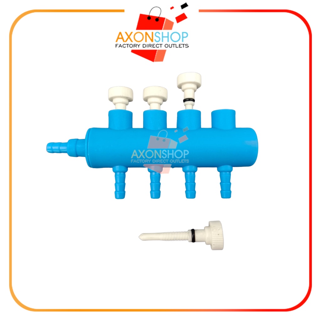 Jual SWITCH Pembagi Selang Aerator 4 Lubang Udara Output Air Flow ...