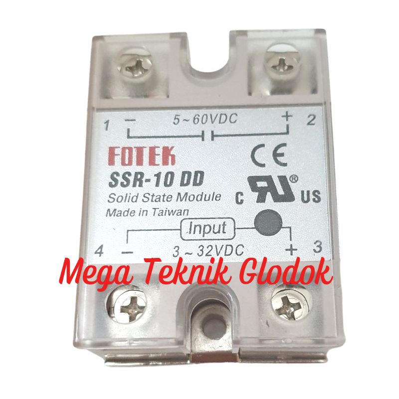 Jual fotek SSR-10DD SSR10DD SSR 10 DD SSR10 Relay | Shopee Indonesia