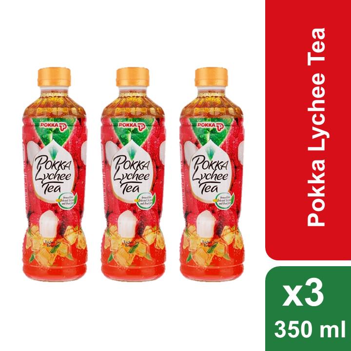 Jual Pokka Lychee Tea 3 x 350 mL | Shopee Indonesia