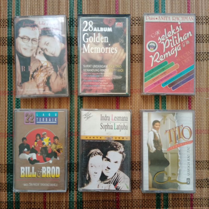 Jual TITO . Golden Memories . Indra & Shopiah . Lagu Terbaik - kaset ...