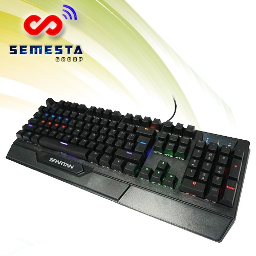 Jual KEYBOARD SPARTAN GK-001 FULL MECHANICAL GAMING | Shopee Indonesia