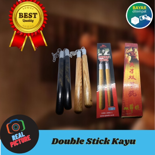 Jual Alat Olahraga Ruyung/Double Stick Kayu | Shopee Indonesia