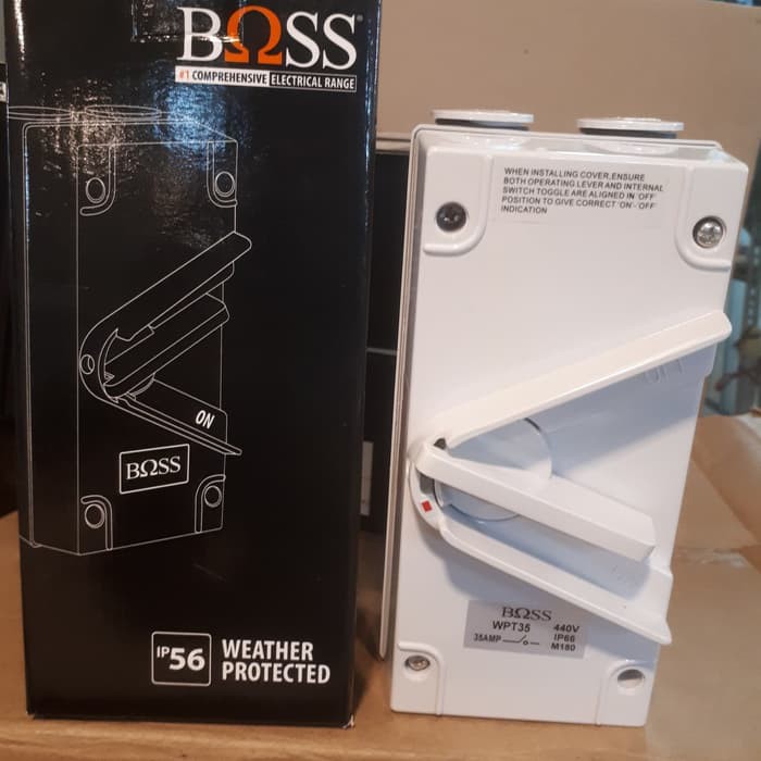 Jual Weather Protected Tipe WPT35 3P 35 A Isolating Switch Indonesia|Shopee Indonesia