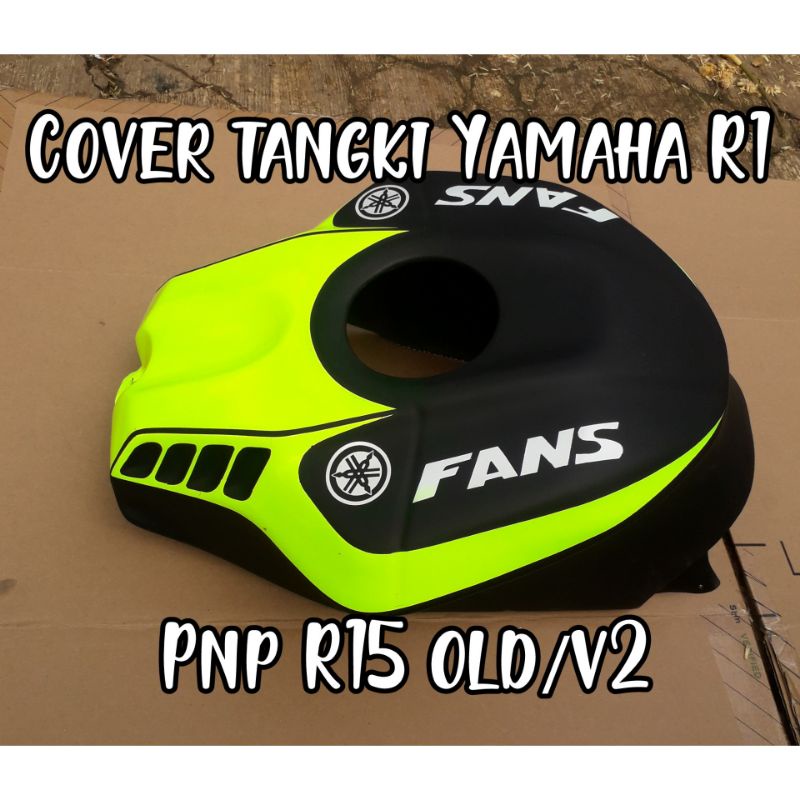 Jual Cover Tangki Buat Yamaha R15 V1/V2 Model Yamaha R1 | Shopee Indonesia