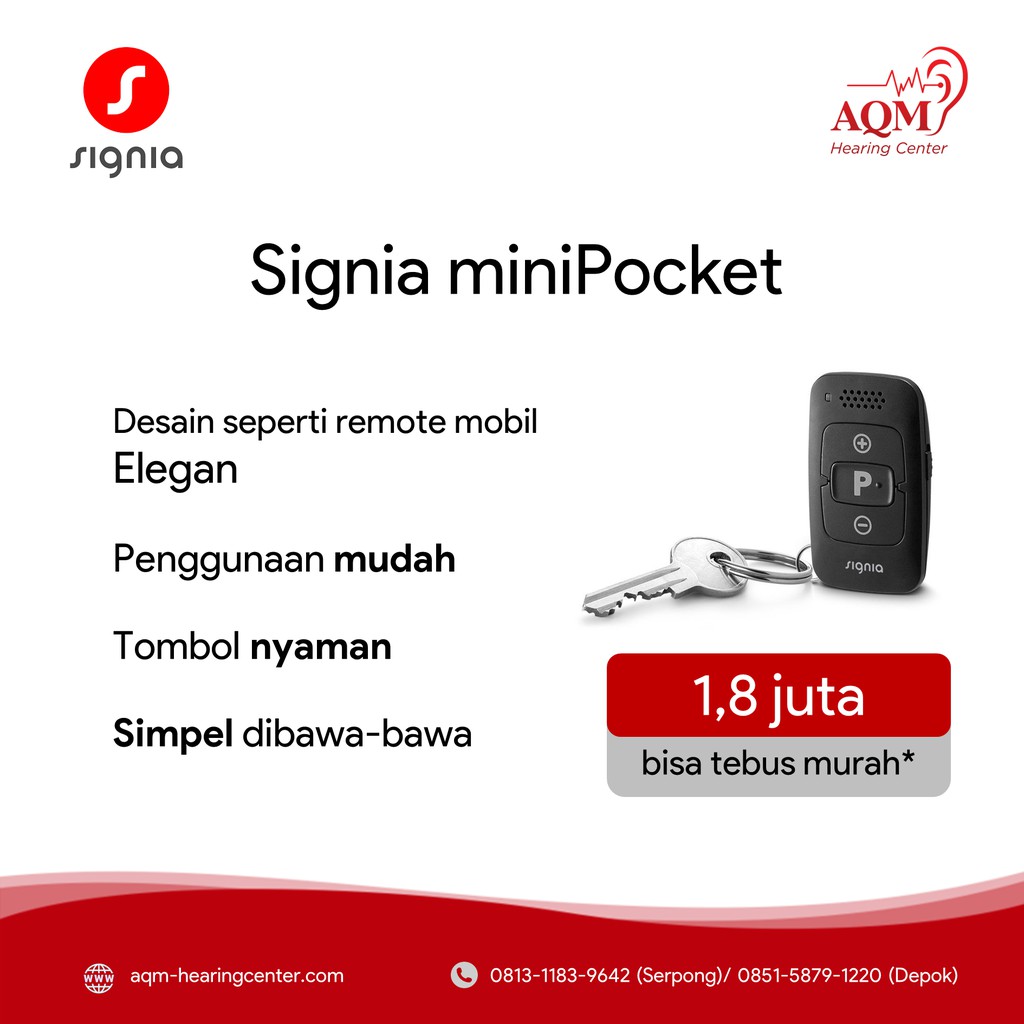 Jual Signia miniPocket | Shopee Indonesia