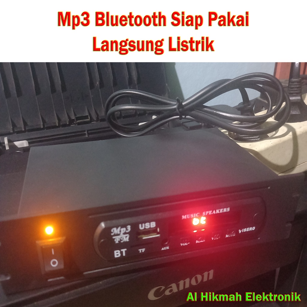 Jual Mp3 Bluetooth Siap Pakai Langsung Listrik | Shopee Indonesia