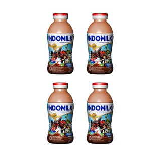 Jual SUSU STERIL INDOMILK CHOCO 190 ML X 4 Pcs | Shopee Indonesia