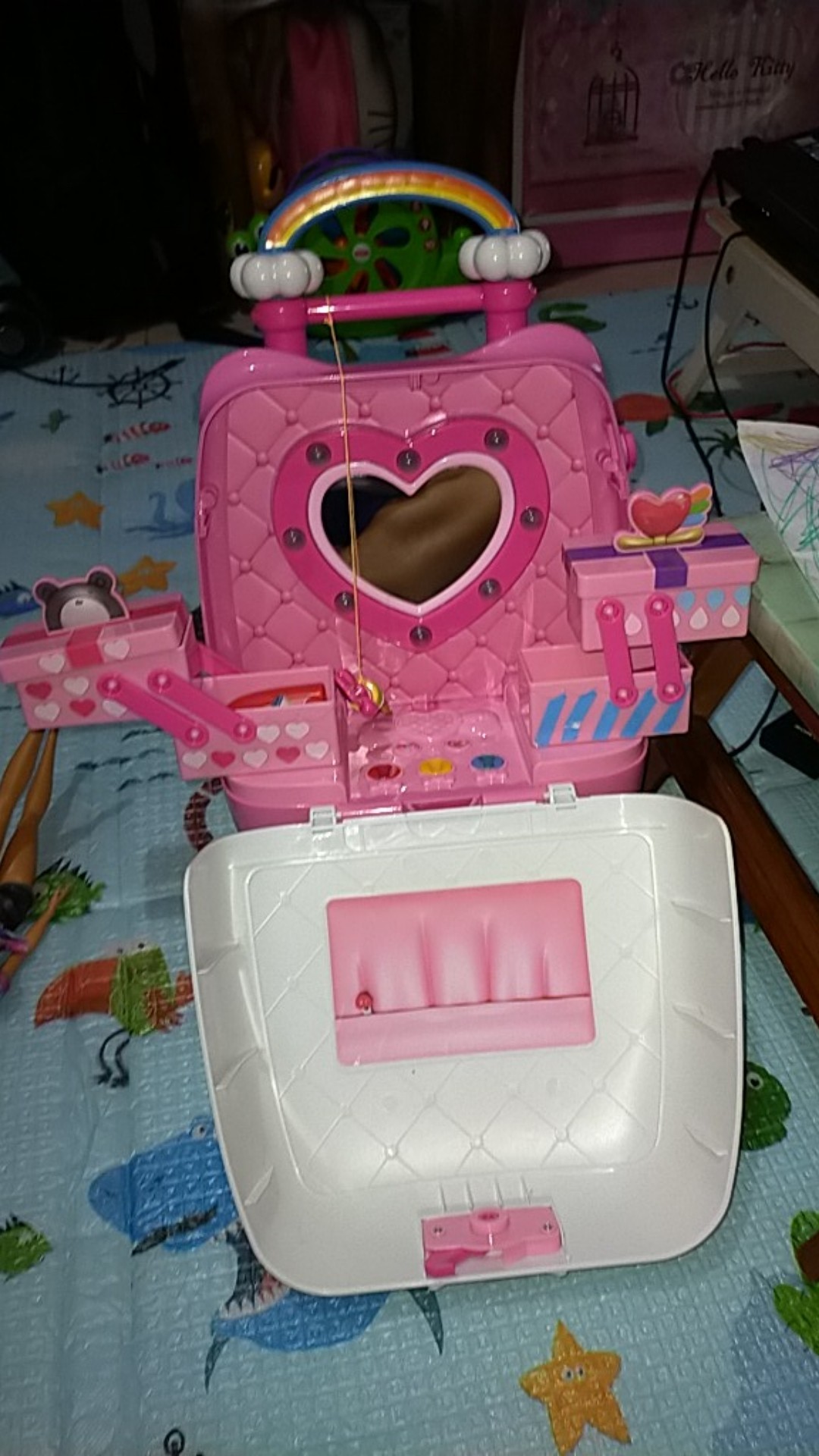 Silverlit Rainbow Ruby Electronic Rainbow Roller Case with Sound and ...