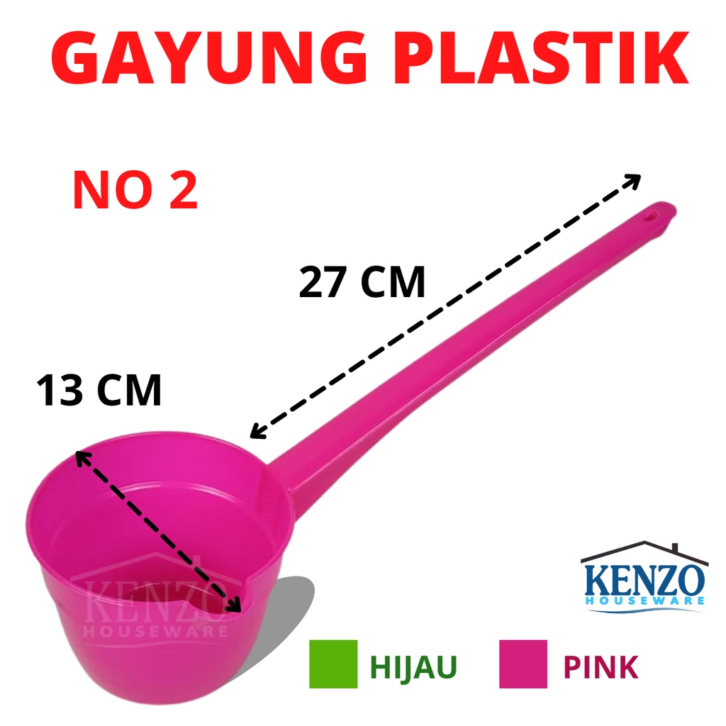 Jual Gayung Air Gagang Panjang Plastik Gayung Es Buah Es Kelapa AWET ...