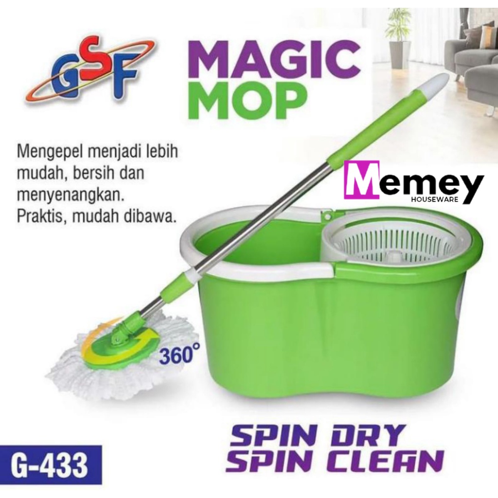 Jual Spin Mop / Magic Mop / Super Mop Indonesia|Shopee Indonesia