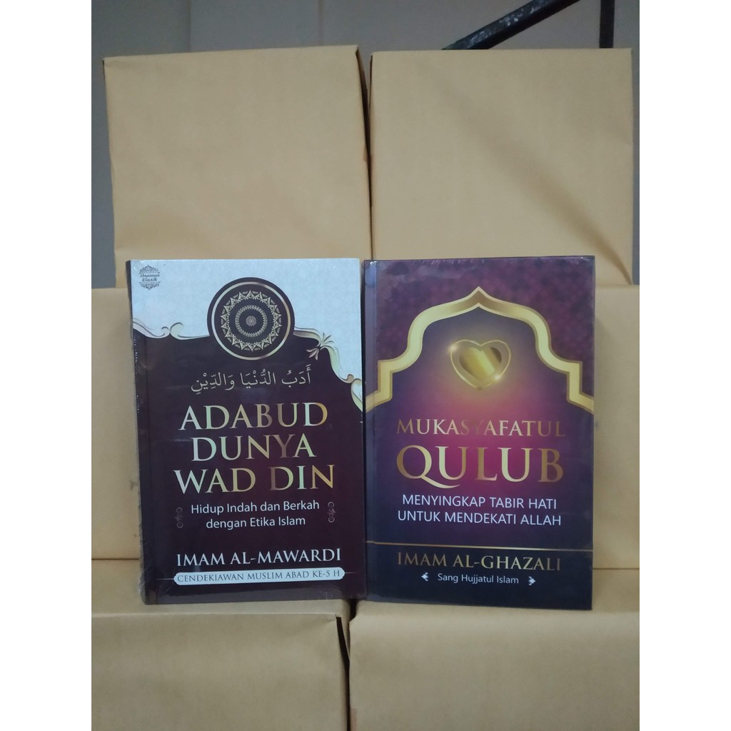 Jual Paket Kitab Klasik Imam Al Mawardi dan Imam Al Ghazali - Kitab Terjemahan Original Segel ...