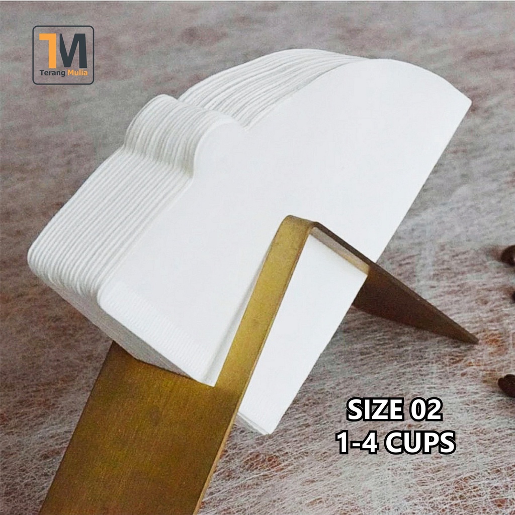 Jual Paper Filter Kertas Saringan V60 Drip Coffee Size 02 - 100 pcs ...