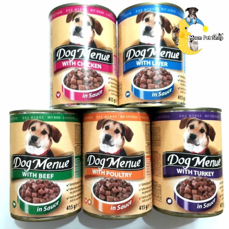 Dog Menue All Variant 415 gr - Makanan Basah Anjing | Shopee Indonesia