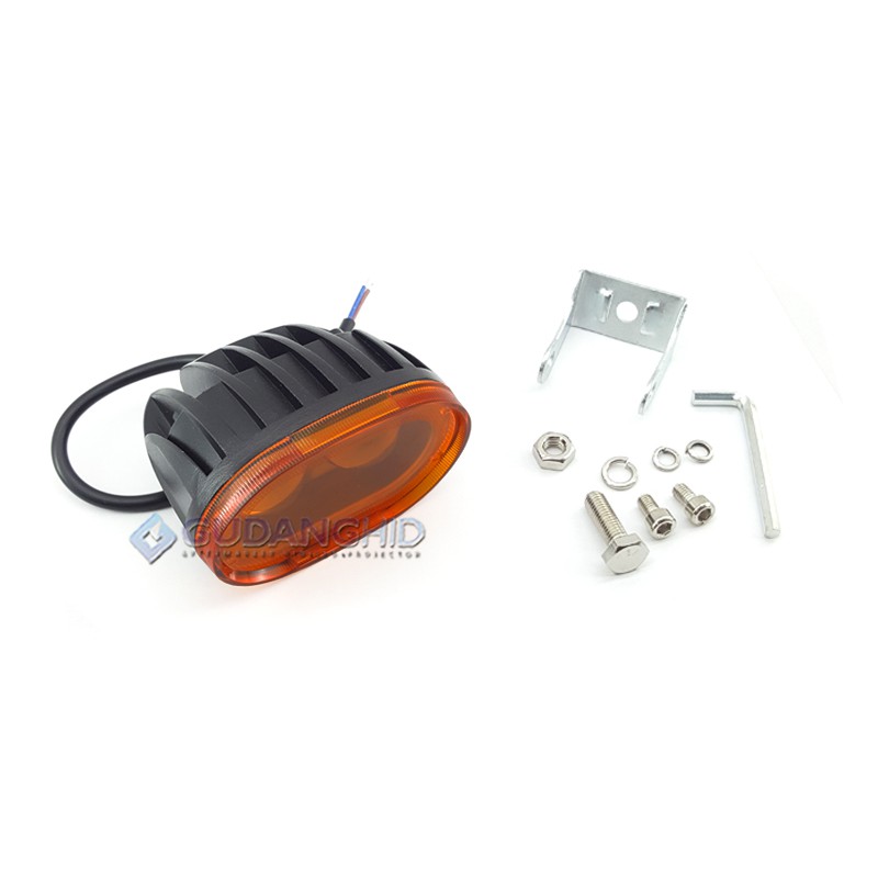 Jual Lampu Tembak Sorot LED Cree Owl 20W 2 Mata Lensa 4D Spotlight ...