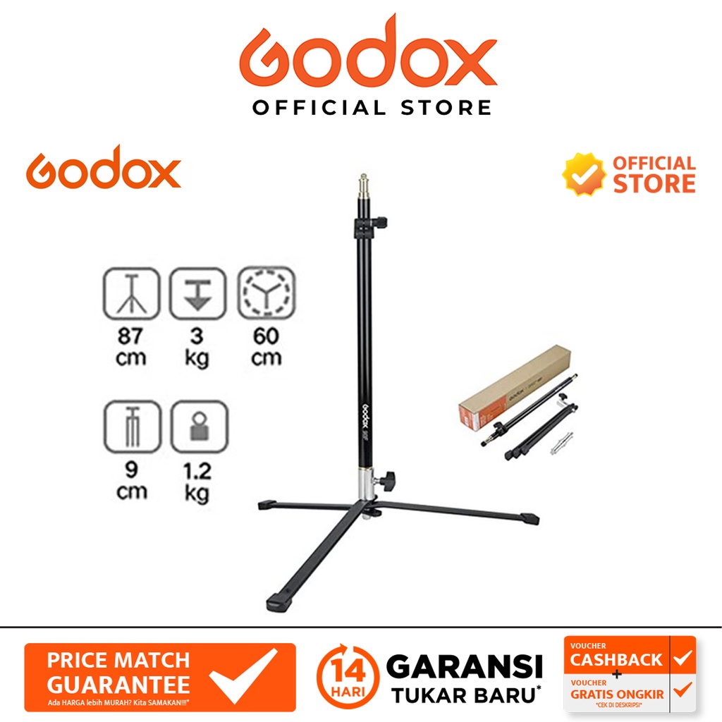 Jual Godox Light Stand 90F / Godox 90F / Lighstand Godox | Shopee Indonesia