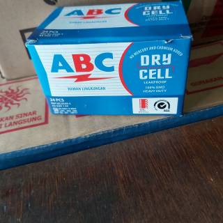 Jual Batu batre ABC ukuran A2 ISI 24 PCS | Shopee Indonesia