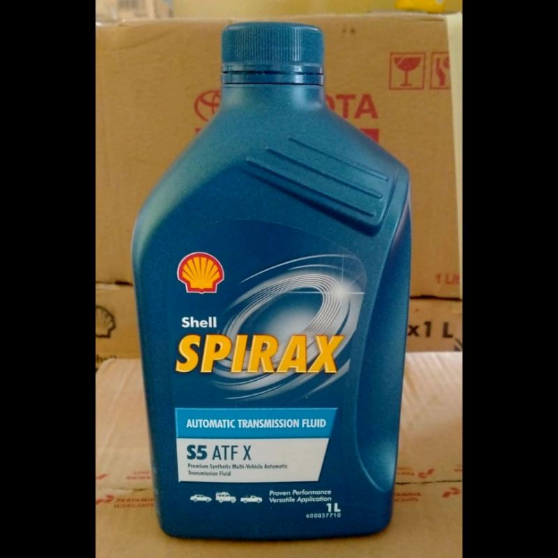 Jual Oli Matic Shell Spirax S5 ATF X Premium Synthetic Multi - Vehicle 1 Liter | Shopee Indonesia
