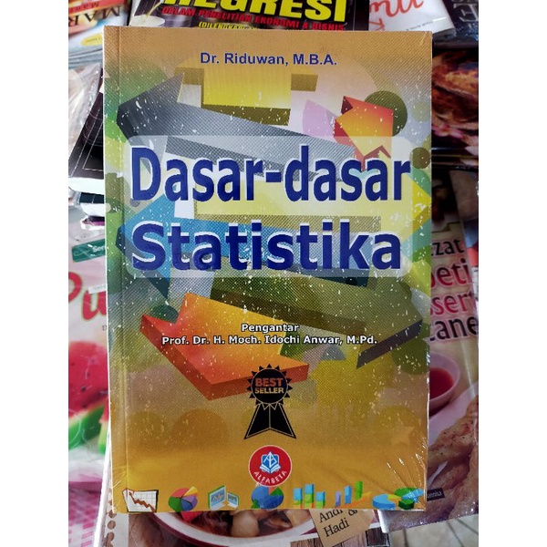 Jual Buku Statistik : Dasar-Dasar Statistika | Riduwan | Shopee Indonesia