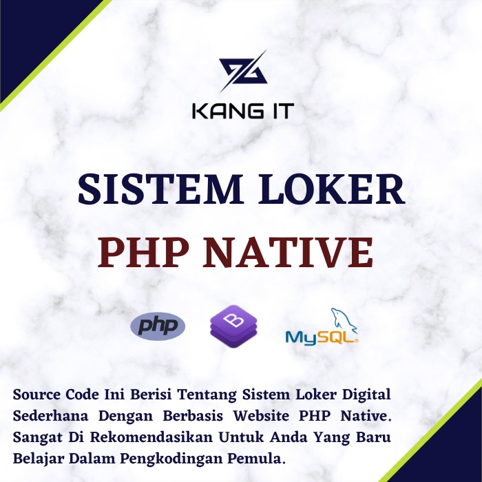 Jual Source Code Sistem Informasi Loker Digital Program Aplikasi Berbasis Website PHP Native ...
