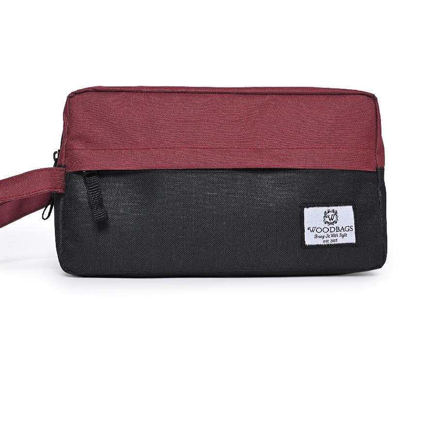 Jual Woodbags Tas Tangan Pria Pouch Romero / Travelbag / Tas Kosmetik ...