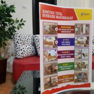 Jual Poster STBM, Poster Sanitasi Total Berbasis Masyarakat, 5 Pilar ...