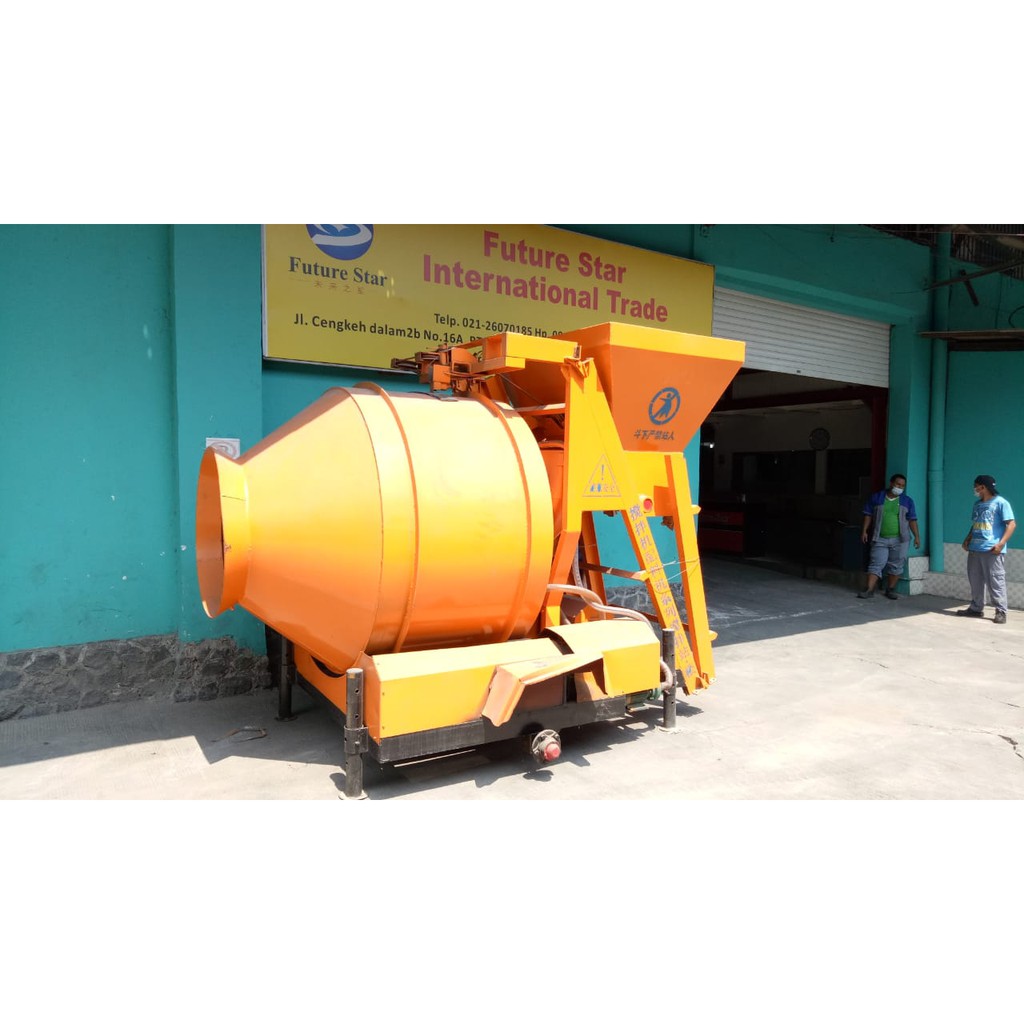 Jual Molen, Concrete mixer, Mixer beton, Pengaduk beton JZM350 | Shopee ...