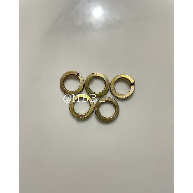 Jual Ring Per / Ring Pir / Baut Mur M10 Per 5pcs | Shopee Indonesia