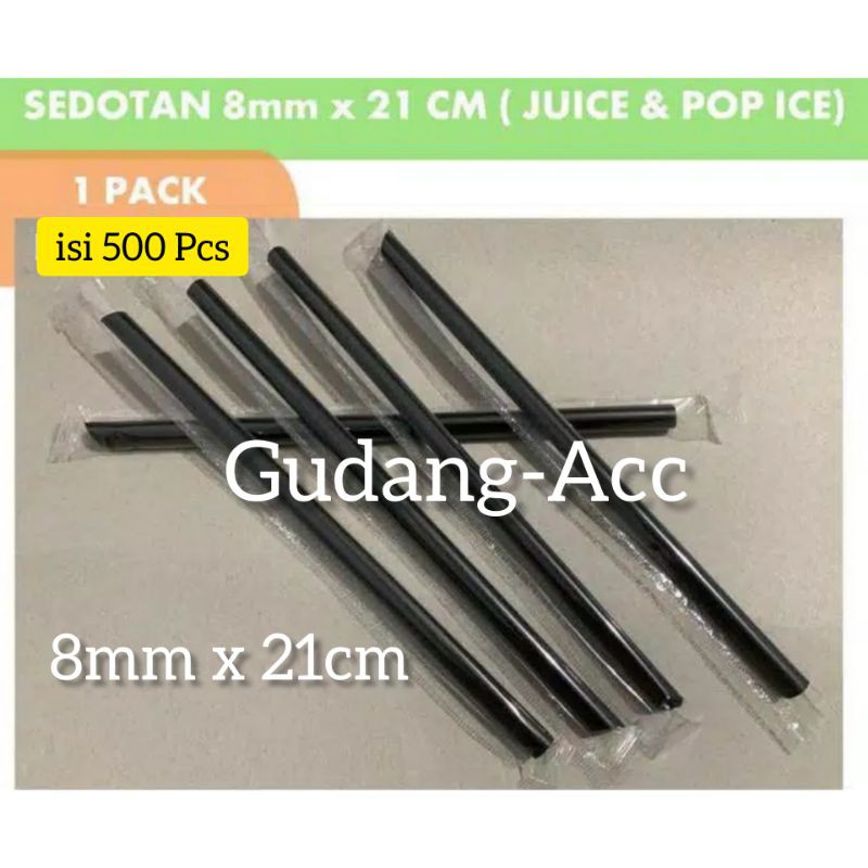 Jual SEDOTAN BUBBLE BOBA THAI TEA CAPCIN 8MM 21CM PLASTIK HITAM RUNCING ...