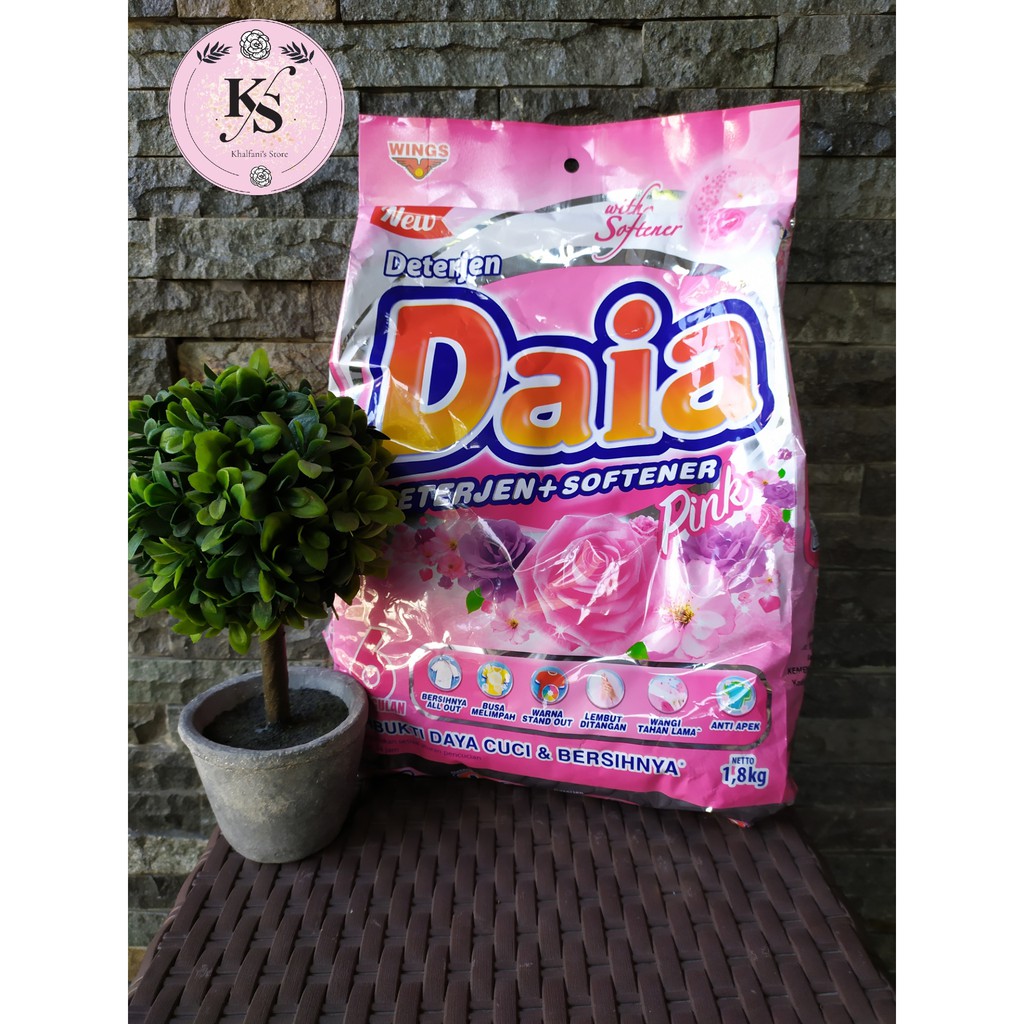 Jual Daia Detergent Bubuk 1,8kg | Shopee Indonesia