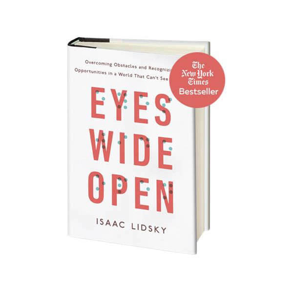 Jual Self Help Book Eyes Wide Open HARDCOVER by Isaac Lidsky Original ...
