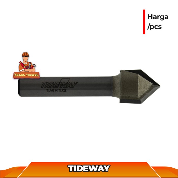 Jual Mata Profil Groove Bit Tideway Mesin Router Trimmer Kecil ACP ...