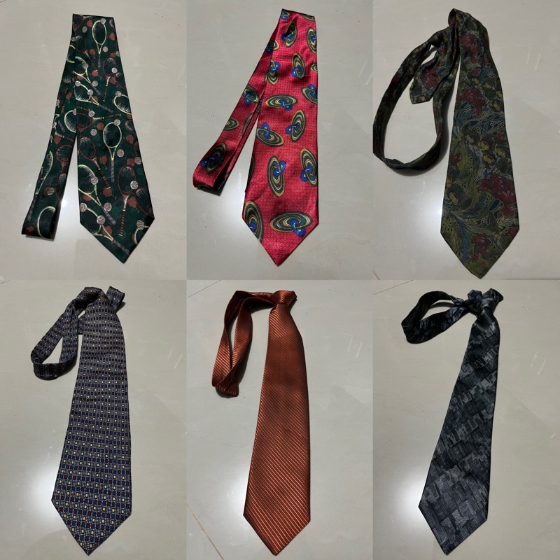 Jual Dasi Pria Branded Original Preloved Aesthetic | Shopee Indonesia