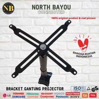 Jual BRACKET BRAKET INFOCUS PROYEKTOR GANTUNG CEILING PLAFON TIANG 1 ...