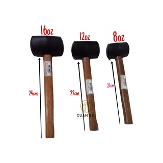 Jual Palu Keramik / Palu Karet 8OZ 12OZ 16OZ / Palu Granit High Quality ...