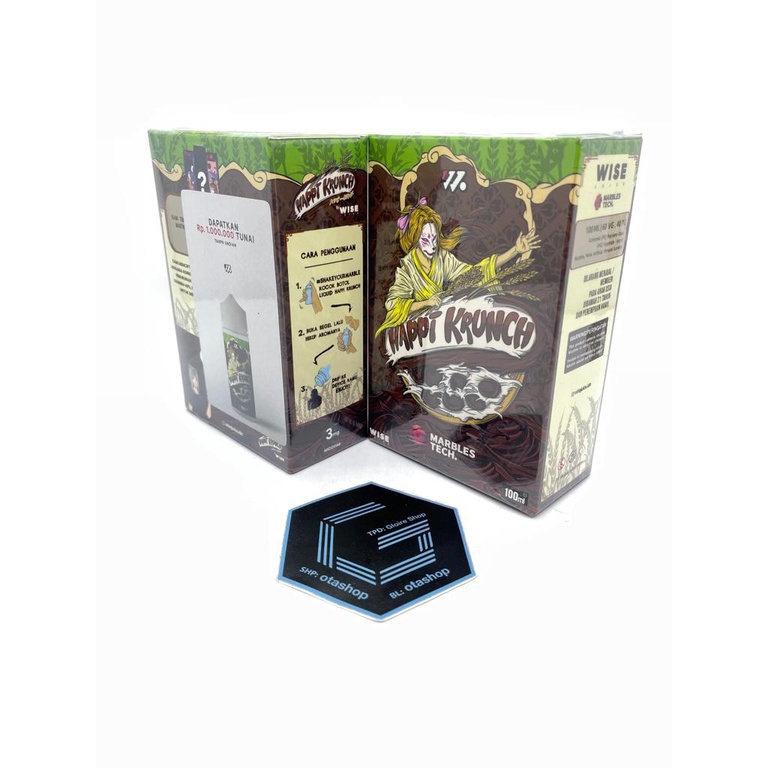 Jual Liquid Wise HAPPI KRUNCH by Wise Juice Ariffarisan 100ml happy ...