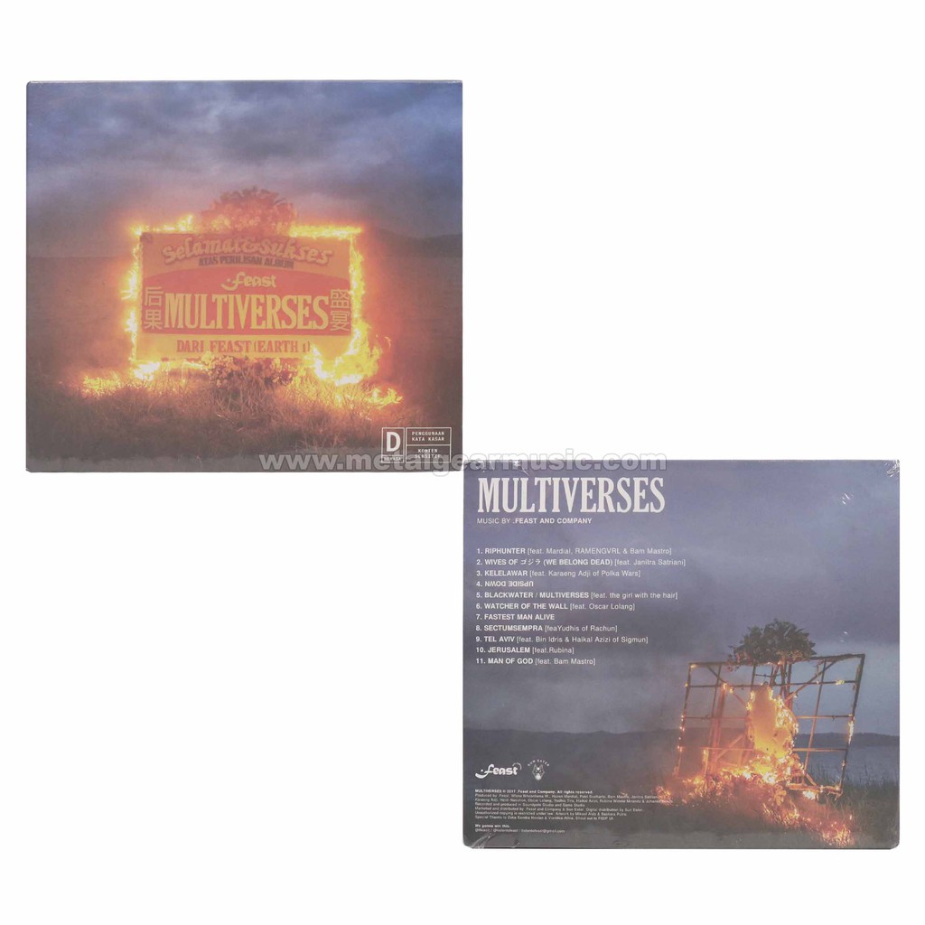 Jual ORIGINAL FEAST - MULTIVERSE CD | Shopee Indonesia