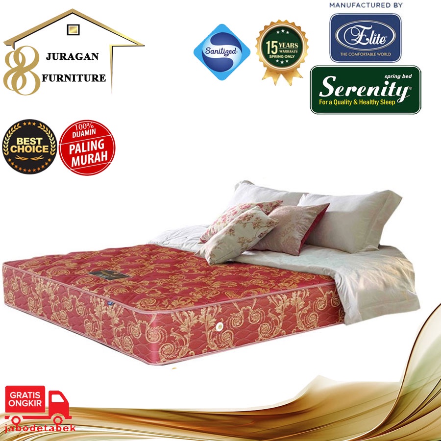 Jual Mattress Only Hanya Kasur Springbed Serenity Superstar By