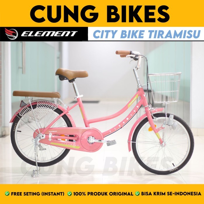 Jual Sepeda Keranjang mini 20 Inch ELEMENT TIRAMISU anak Remaja ...