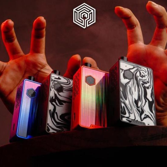 Jual Artha Pod Mod Kit Authentic ADVKEN Aurora Red Ink Black Gun Metal ...