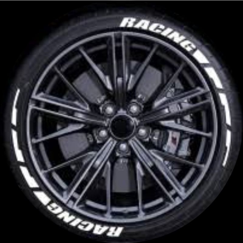 Jual STIKER BAN MOBIL UNIVERSAL(RACING) | Shopee Indonesia